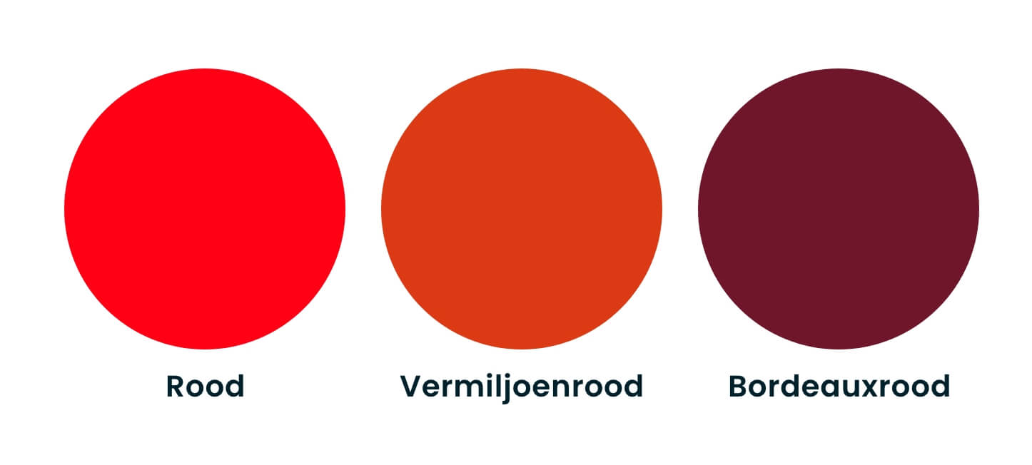 Wat is de betekenis van de kleur rood
